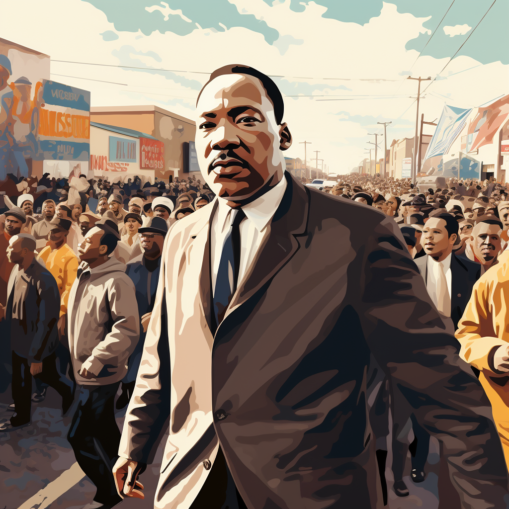 Martin Luther King Jr: Leadership in the Montgomery Bus Boycott